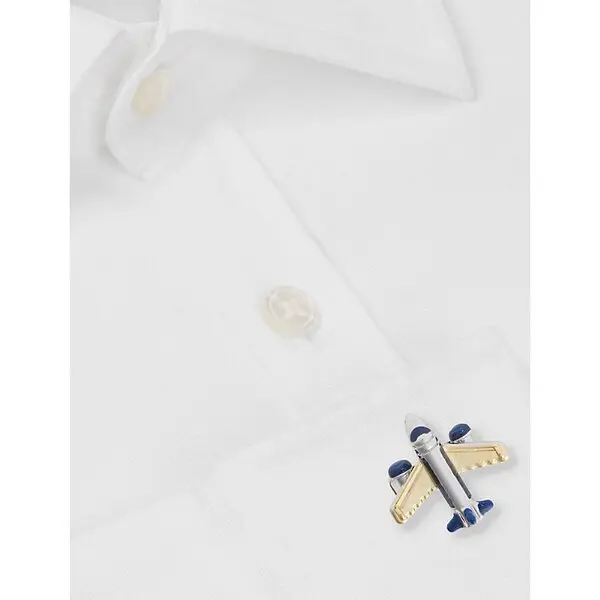Paul Smith Aeroplane Copper And Zinc Cufflinks