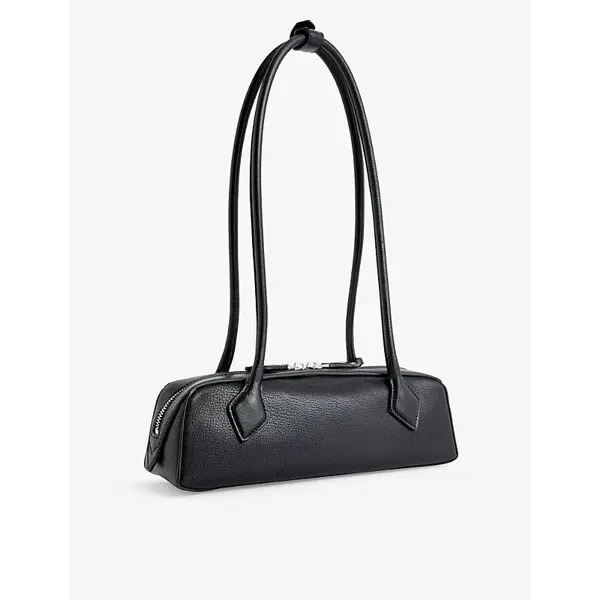 Alaïa Le Teckel Small Leather Bag - Noir
