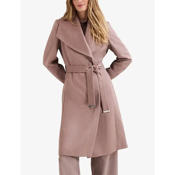 PHASE EIGHT Nicci Belted Wool-blend Coat