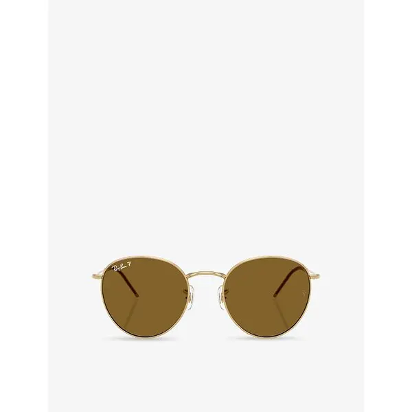 Ray-ban Rbr0103s Phantos Frame Metal Sunglasses - Black