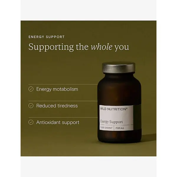 WILD NUTRITION Energy Support Supplements 60 Capsules