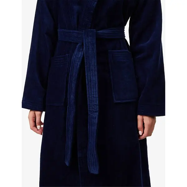 Derek Rose Triton Towelling Cotton Robe