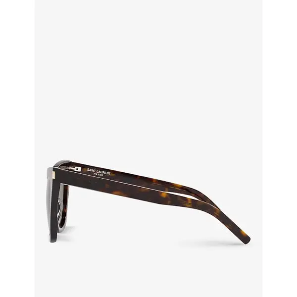 Saint Laurent Sl214 Kate Cat-eye Acetate Sunglasses