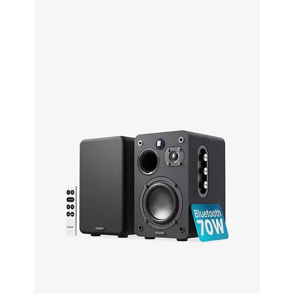 SMARTECH Majority D70x Bookshelf Speakers - Black