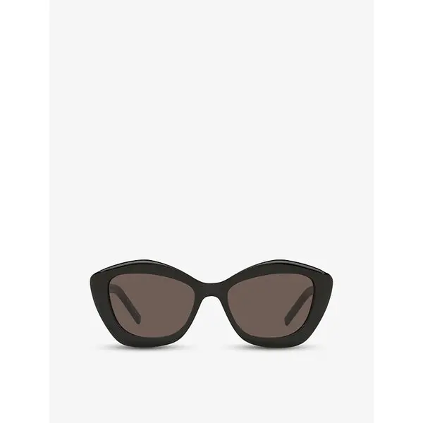 Saint Laurent Sl423 Cat-eye Sunglasses - Black