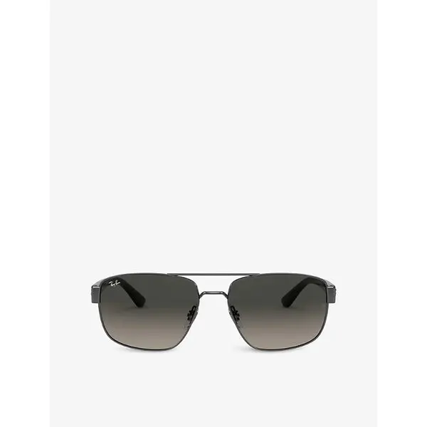 Ray-ban Aviator Metal Sunglasses - Grey