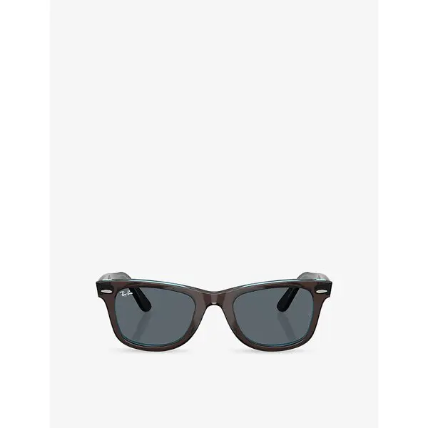 Ray-ban Wayfarer Rectangle-frame Sunglasses - Brown