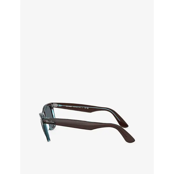 Ray-ban Wayfarer Rectangle-frame Sunglasses - Brown