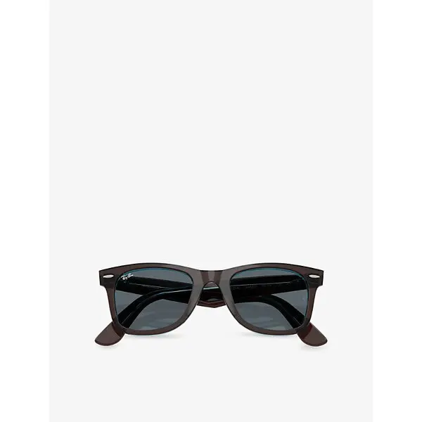 Ray-ban Wayfarer Rectangle-frame Sunglasses - Brown