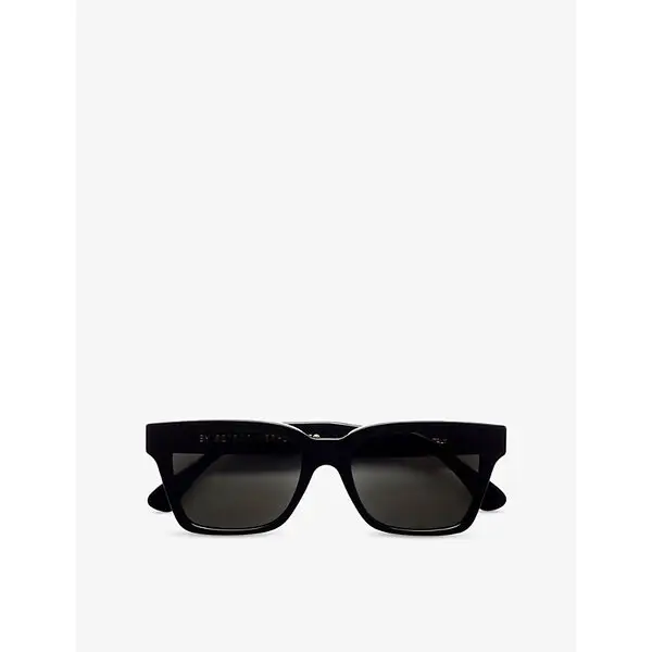RETROSUPERFUTURE Square-frame Acetate Sunglasses - Black