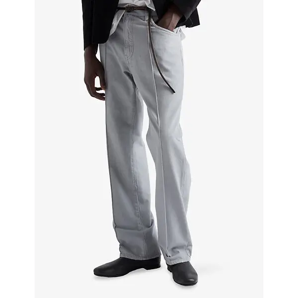 Prada Straight-leg Mid-rise Denim Jeans