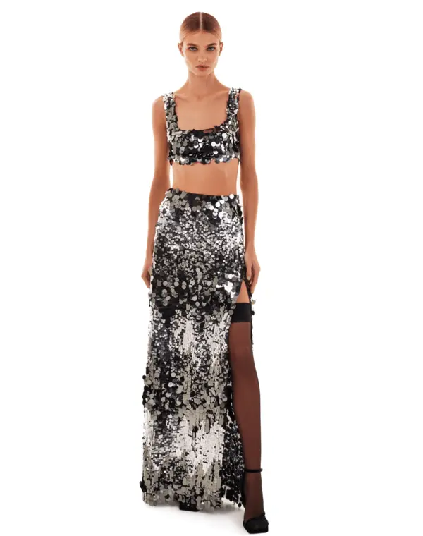 MILLA Sequin Embellished Two-piece Set