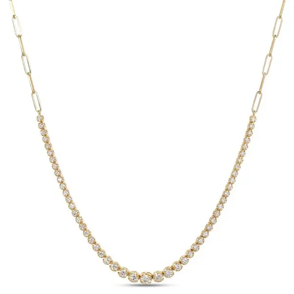 Benbridge Diamond Necklace In 14k Yellow Gold - Hij