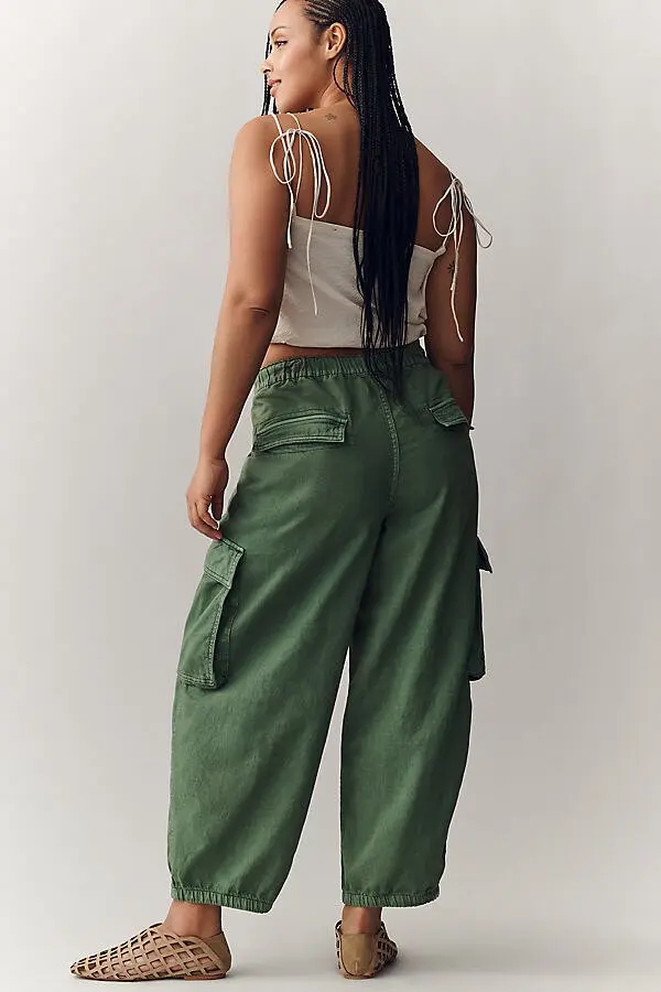 PILCRO Cotton Jogger Pants