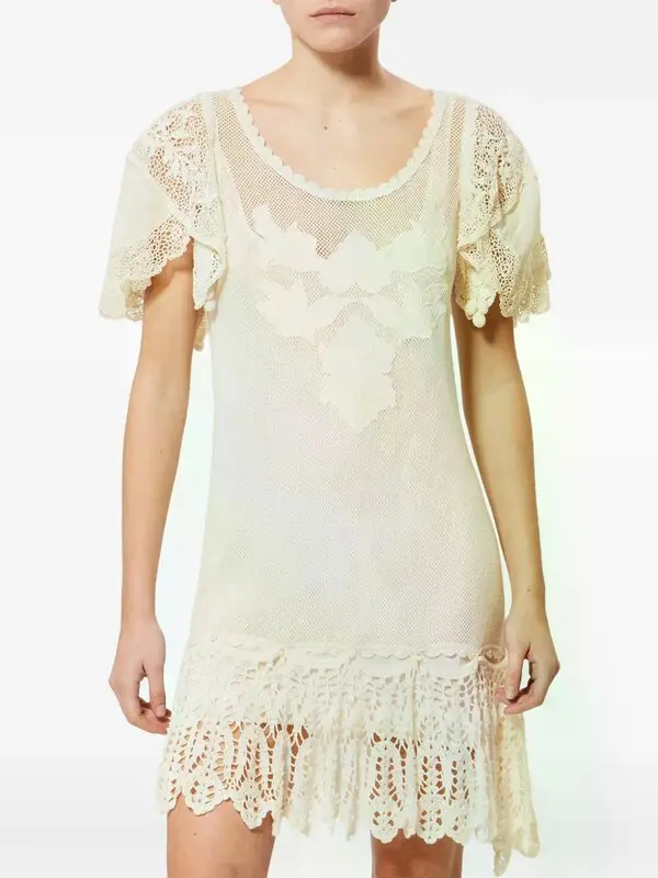 Isabel Marant Étoile Diena Lace-panel Mini Dress