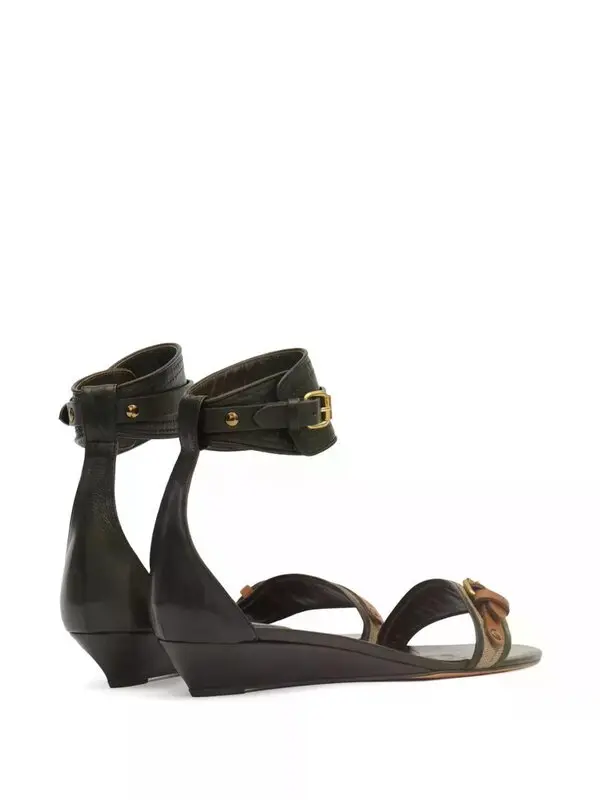Isabel Marant Étoile Edony Ankle-strap Open-toe Sandals - Green