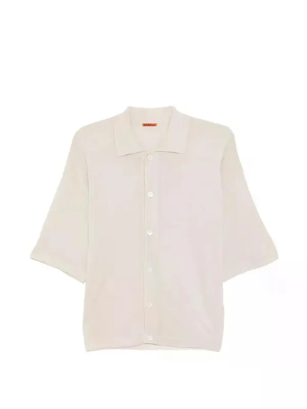 Barena Venezia Buttoned Knit Shirt - Neutrals