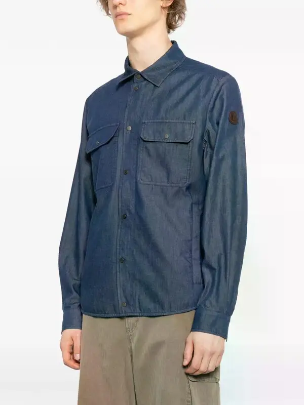 Moncler Denim Shirt Jacket
