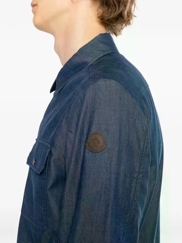 Moncler Denim Shirt Jacket