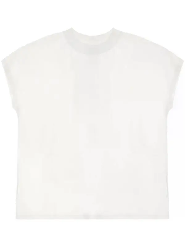 WON HUNDRED Simple T-shirt - White