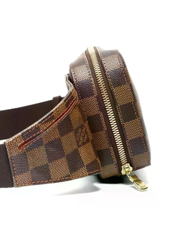 LOUIS VUITTON 2004 Geronimos Damier Ebene Shoulder Bag
