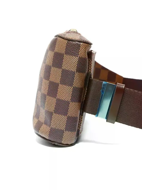 LOUIS VUITTON 2004 Geronimos Damier Ebene Shoulder Bag