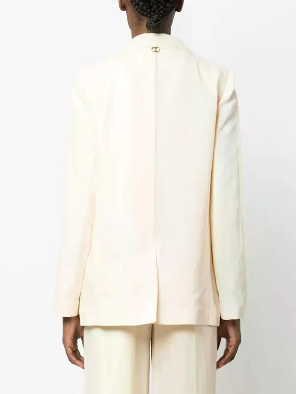 TWINSET Single-breasted Blazer With Tied Waist