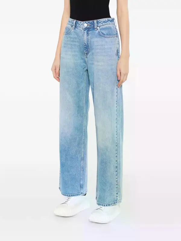 AGNES B. Wide-leg Jeans
