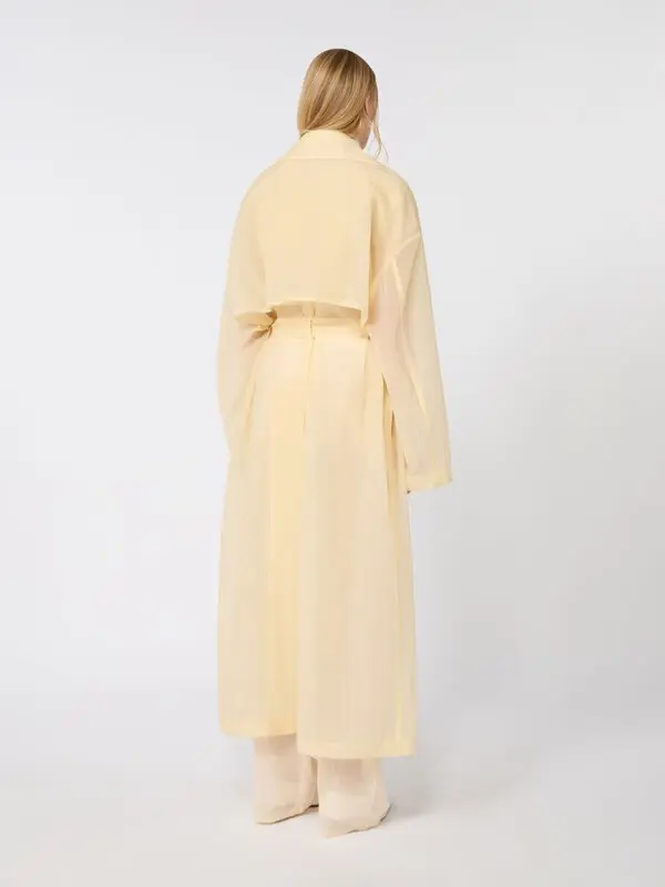 Max Mara Technical Fabric Trench Coat