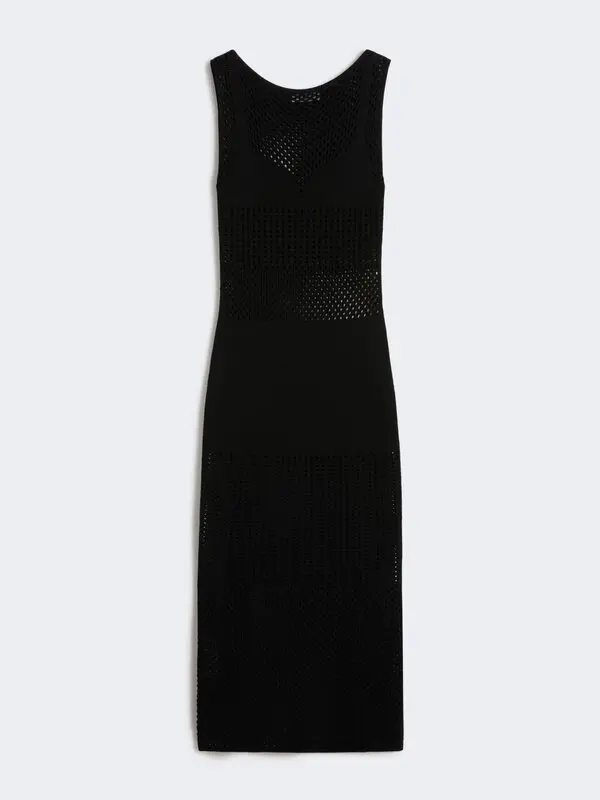 Max Mara Long Stretch Viscose Dress