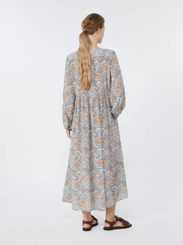 Max Mara Printed Silk Dress