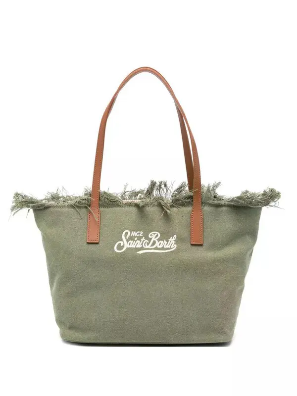 MC2 SAINT BARTH Embroidered Tote Bag