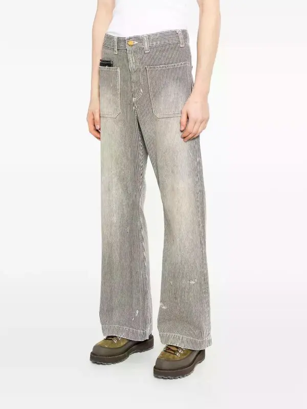 KAMIYA Striped Jeans