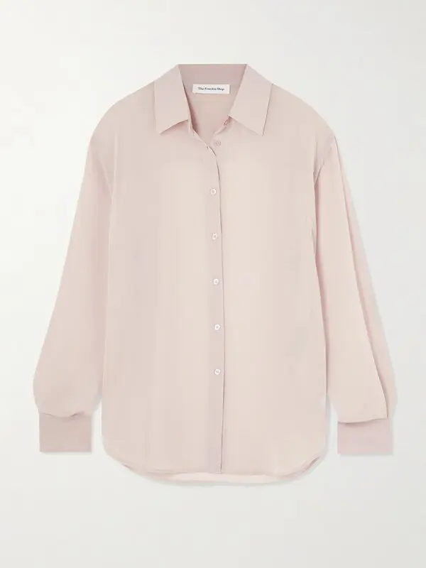 THE FRANKIE SHOP Peri Georgette Shirt