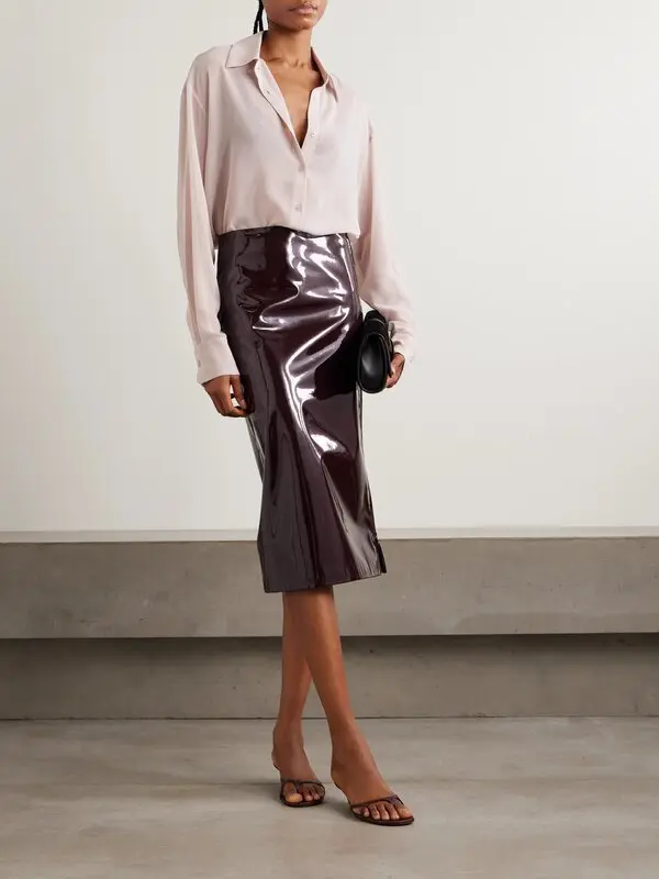 THE FRANKIE SHOP Peri Georgette Shirt
