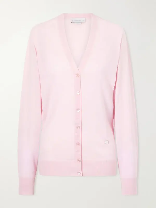 Stella McCartney Virgin Wool Cardigan - Pink