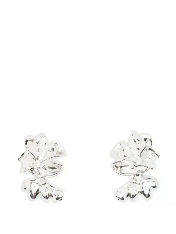 Completedworks Sculptural Earrings - Silver