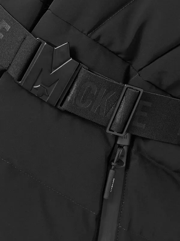 Mackage Elita Plush-trimmed Quilted Down Ski Jacket - Black