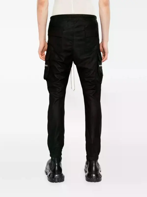 Rick Owens Mastodon Megacargo Leather Trousers