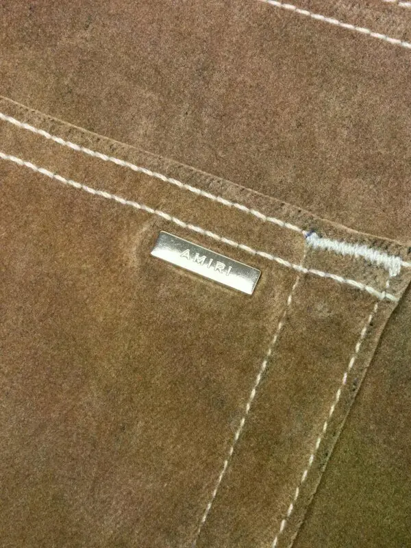 Amiri Velvet Cargo Trousers