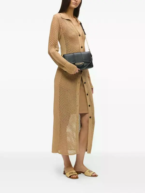 Karl Lagerfeld K/nova Leather Cross Body Bag