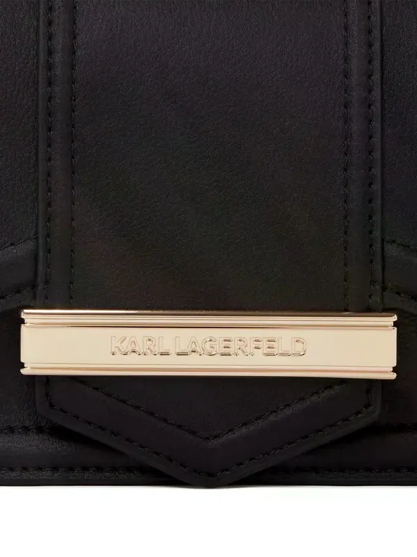 Karl Lagerfeld K/nova Leather Crossbody Bag