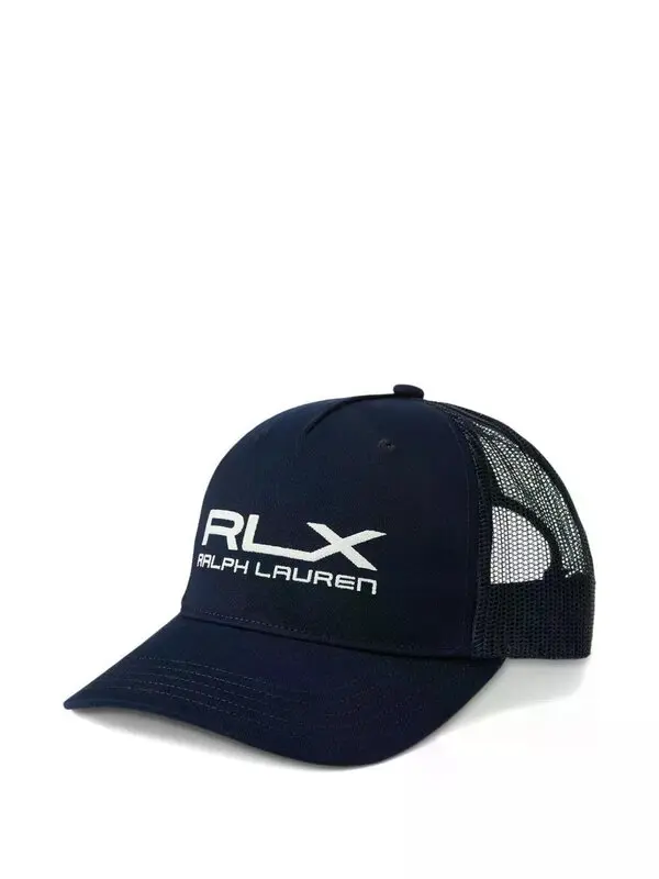 Rlx Ralph Lauren Logo Trucker Cap - Blue