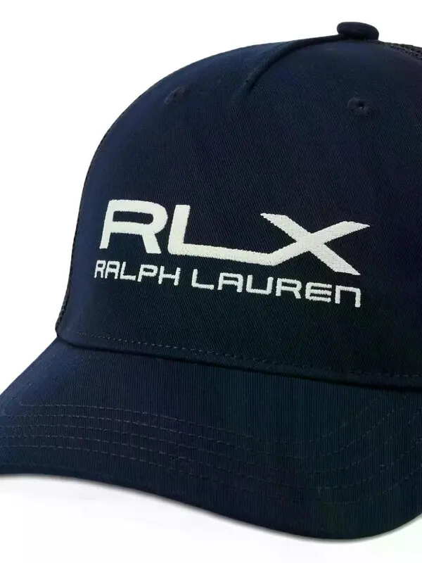 Rlx Ralph Lauren Logo Trucker Cap - Blue