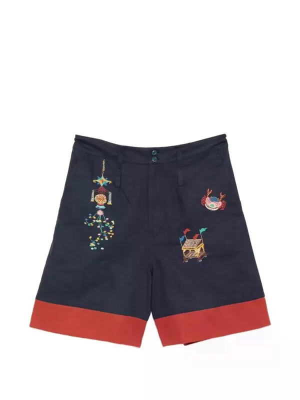 GARÇON BY GARÇON Embroidered Shorts