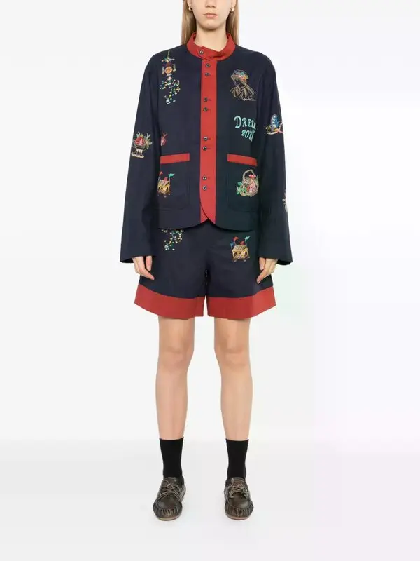 GARÇON BY GARÇON Embroidered Shorts
