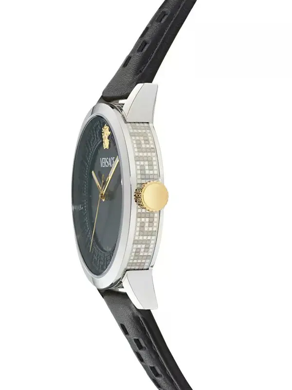 Versace Albireo 40mm Strap Watch - Black