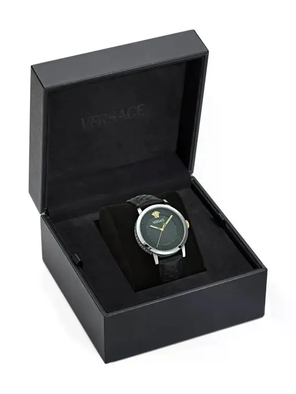 Versace Albireo 40mm Strap Watch - Black