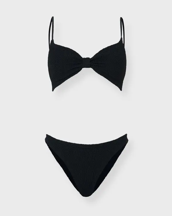 HUNZA Alicia Bikini - Black