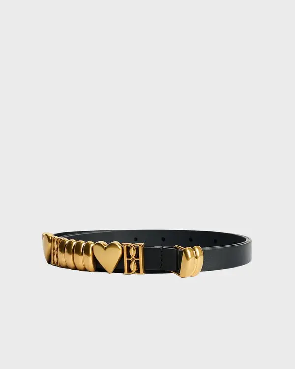 BY MALENE BIRGER Ounlas Leather Belt - Black